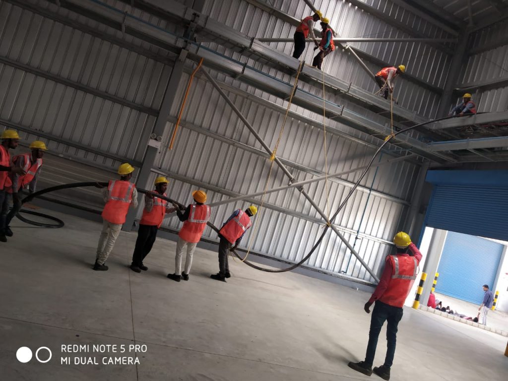 CABLE & CABLE TRAY LAYING – Denka Corporation